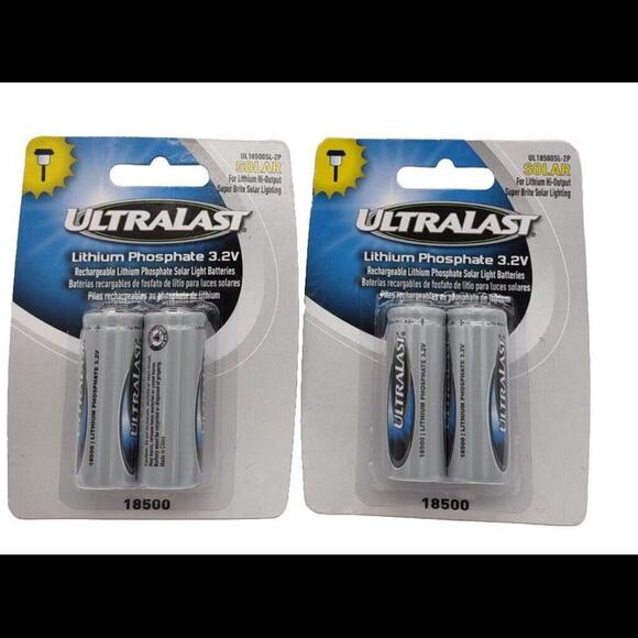 Other | Ultralast 1850 Lifepo4 Rechargeable Batteries 32v 1000mah ...